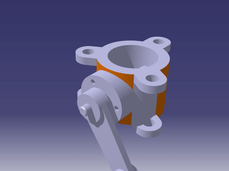 Butterfly Valve Assembly free 3D model | CGTrader