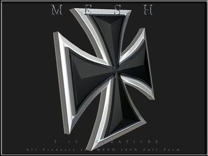 3D model iron cross VR / AR / low-poly | CGTrader