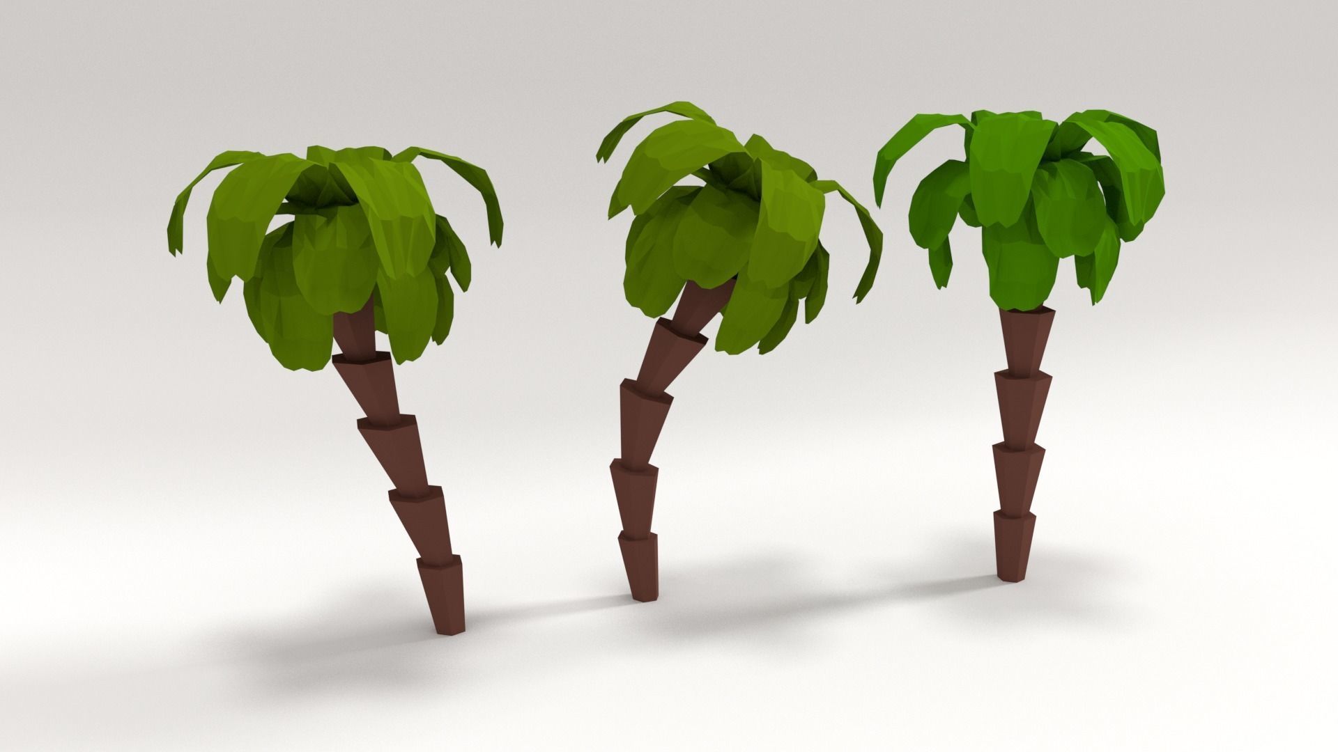 3D model palm tree VR / AR / low-poly | CGTrader