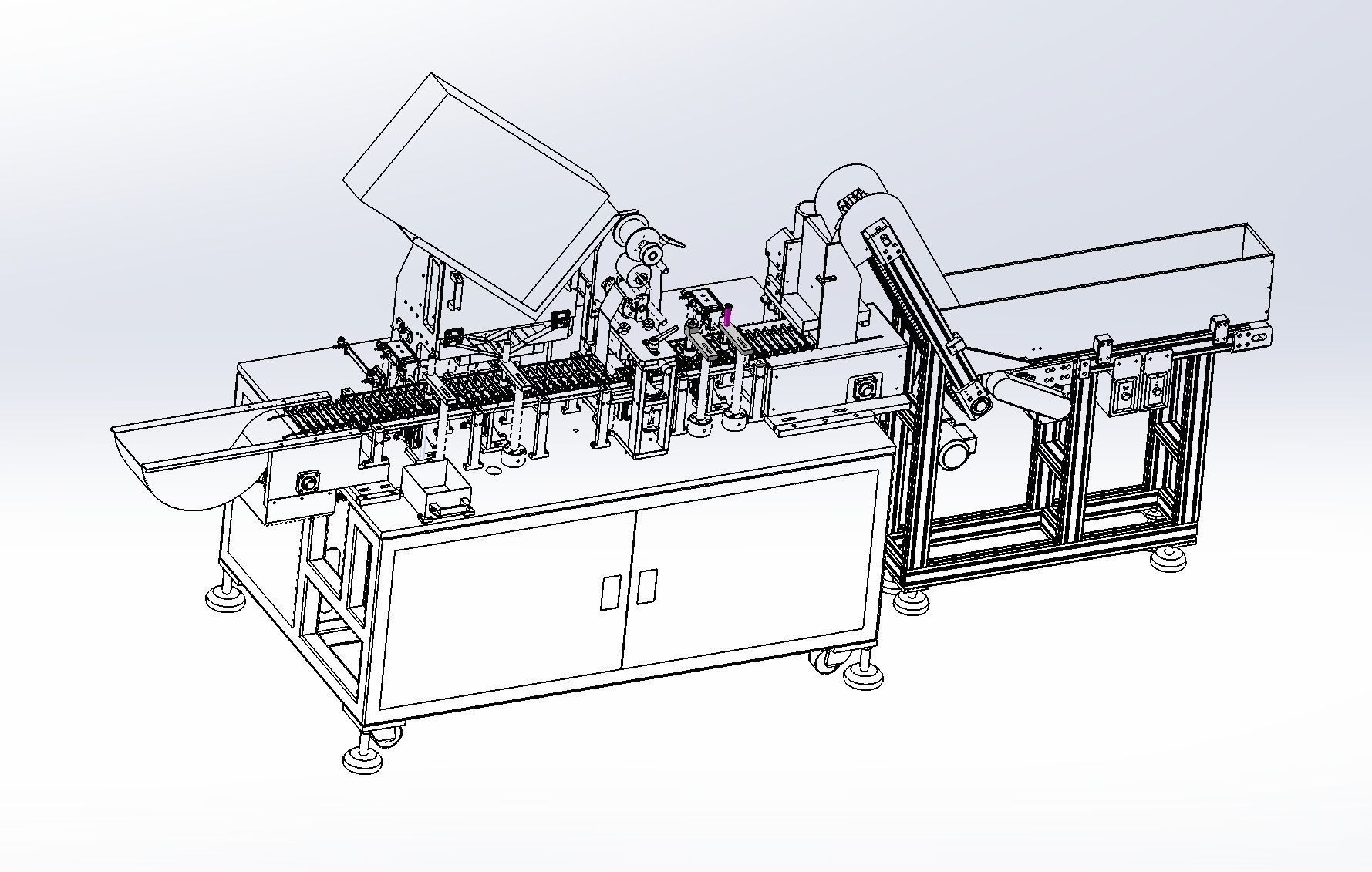 Pen assembly machine 3D model | CGTrader