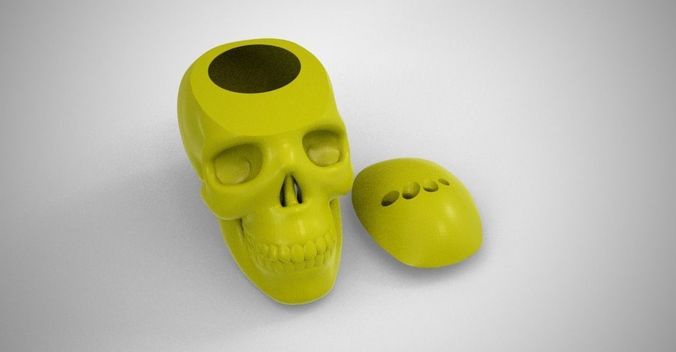 Skull Box 3D model 3D printable | CGTrader