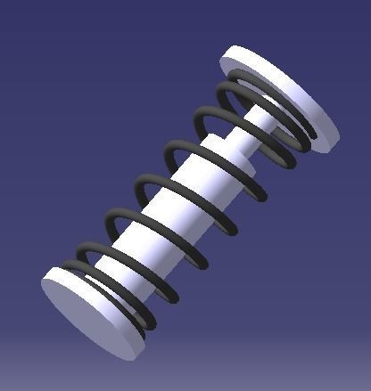 helical spring 3D model | CGTrader