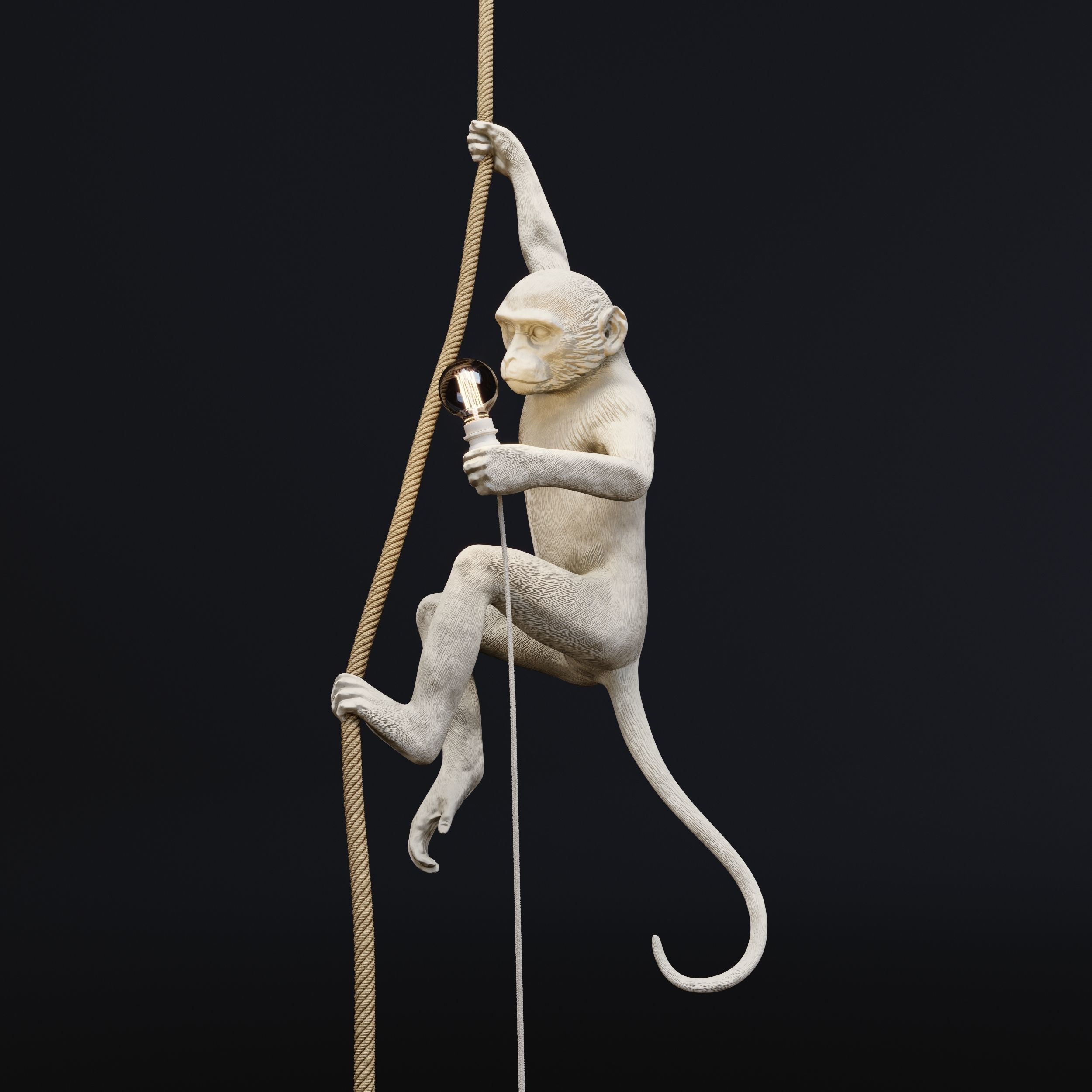 3D model The Monkey Lamp Ceiling Version by Seletti VR / AR / low-poly ...