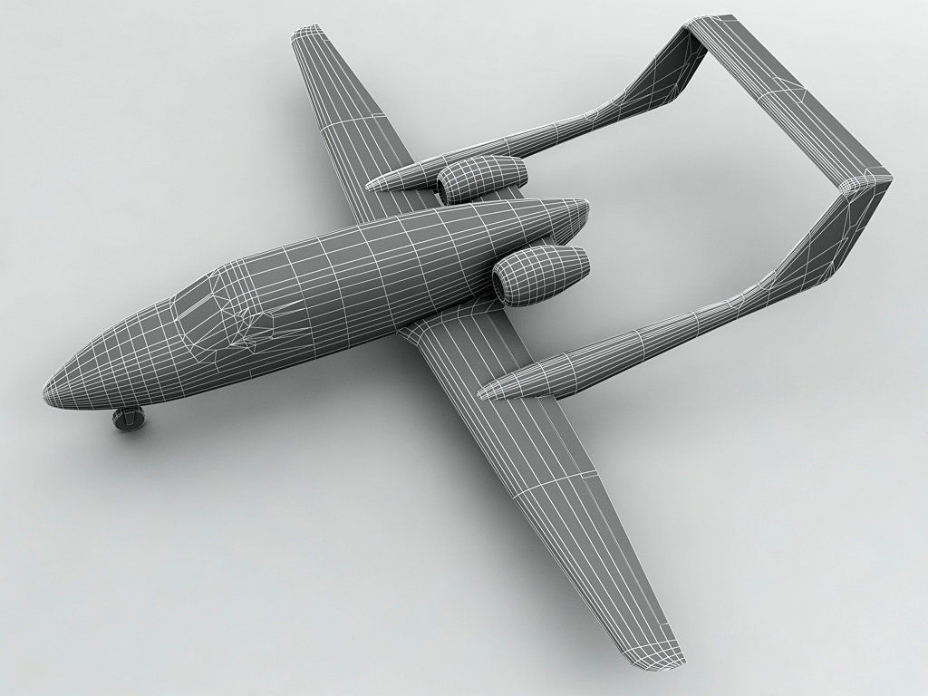 3D model Adam A-700 Aircraft VR / AR / low-poly | CGTrader