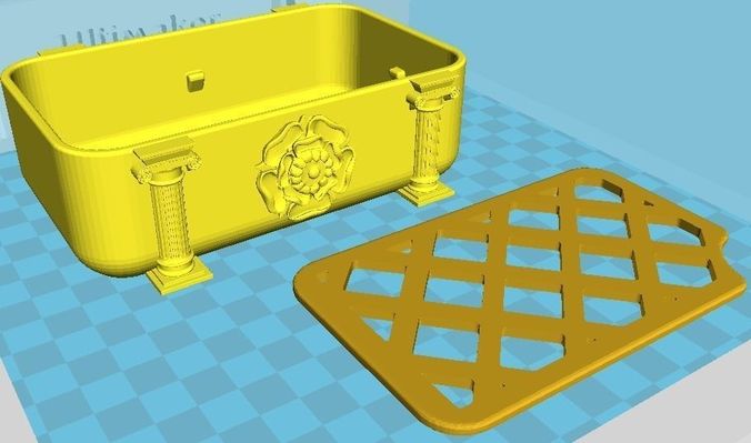 Roman style soap holder 3D model 3D printable | CGTrader