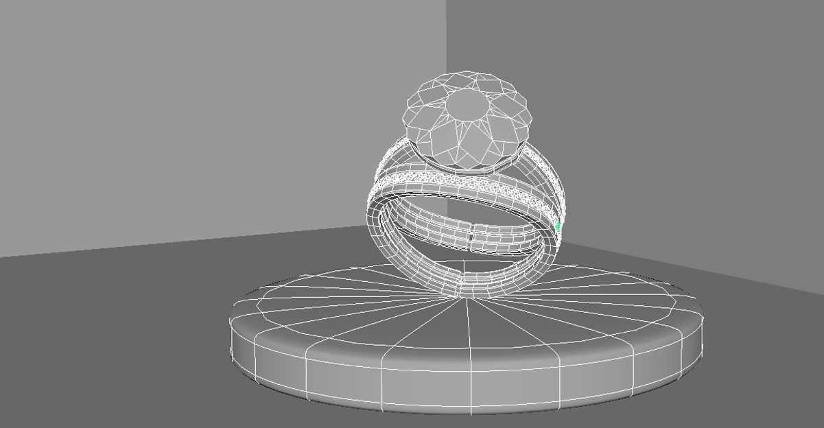 RING SCENE 3D model | CGTrader