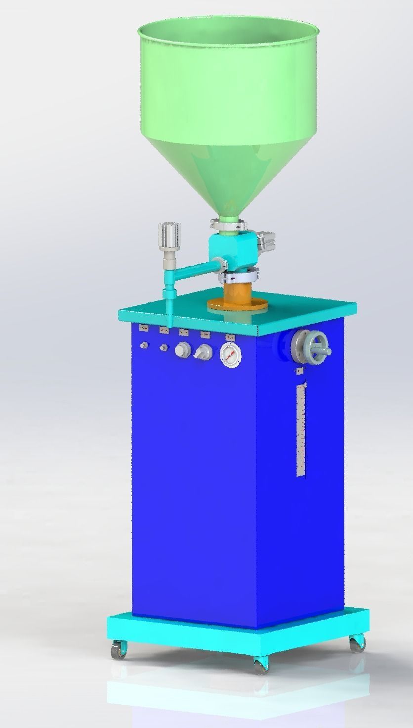 Vertical filling machine 3D model | CGTrader