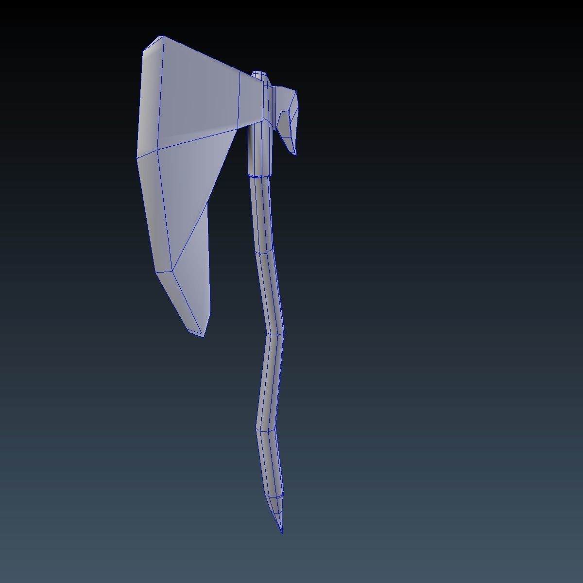 3D model Low Poly War Axe VR / AR / low-poly | CGTrader