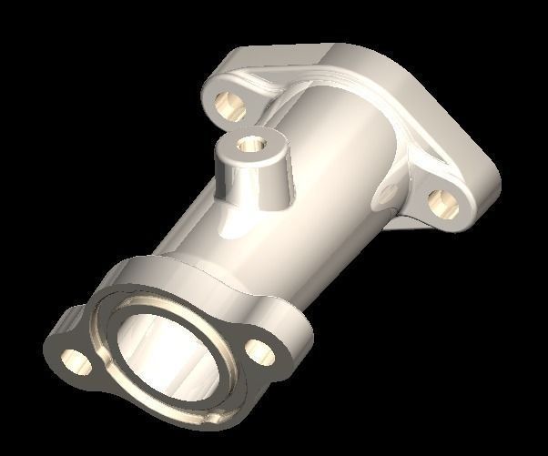 INTAKE PIPE COMPONENT free 3D model | CGTrader