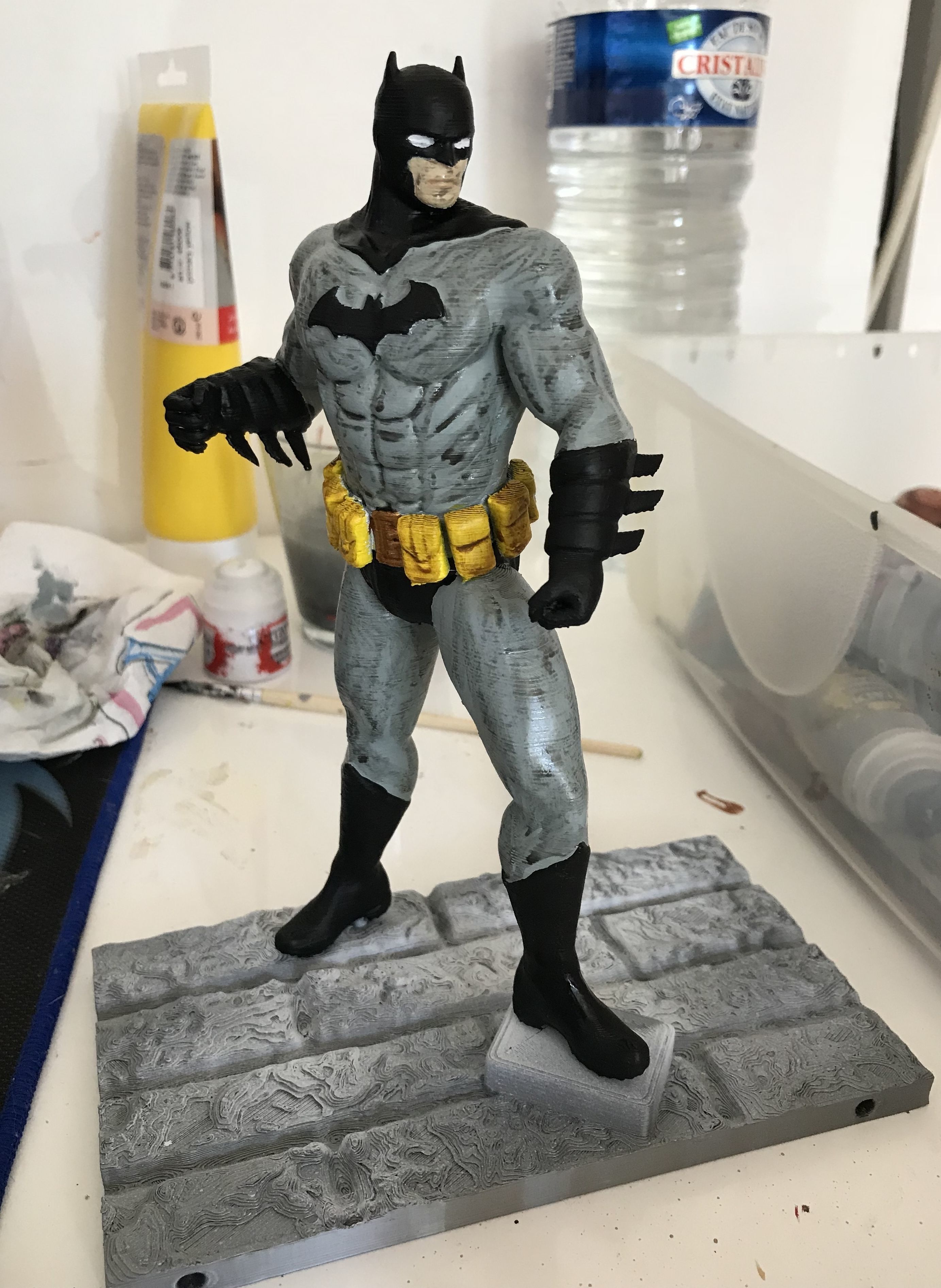 Batman comics 3d print 20 cm 3D model 3D printable | CGTrader