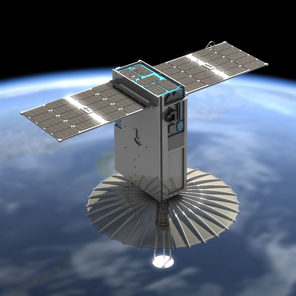 RainCube Satellite 3D model | CGTrader