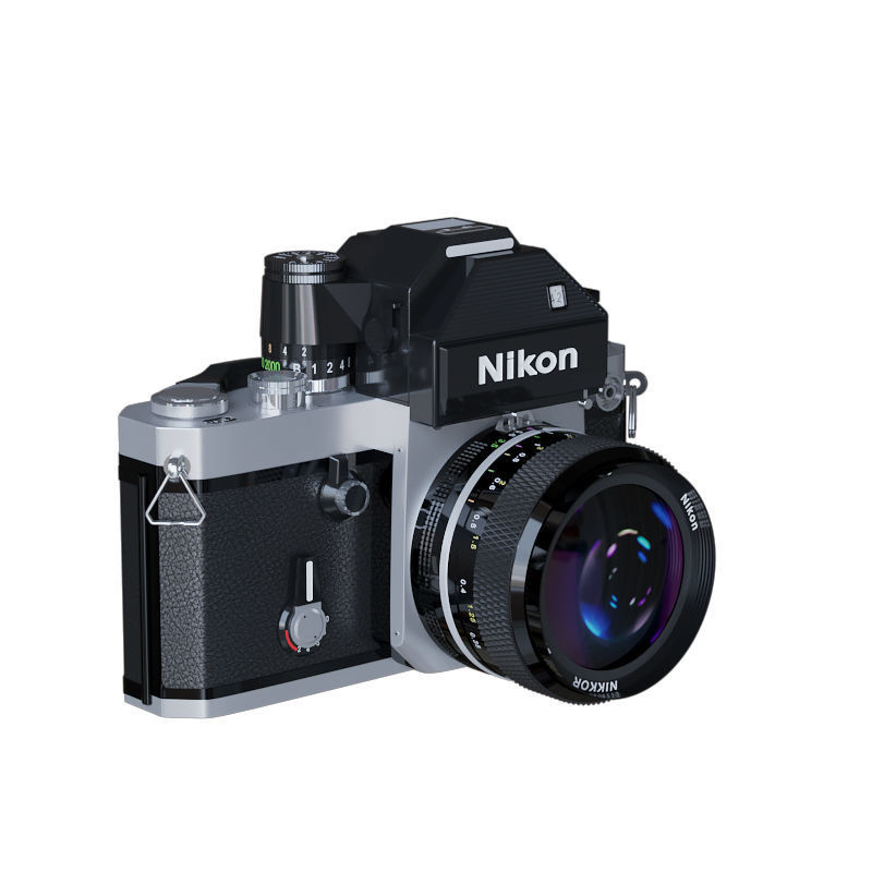 Nikon F2 3D model | CGTrader