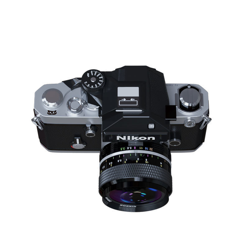 Nikon F2 3D model | CGTrader