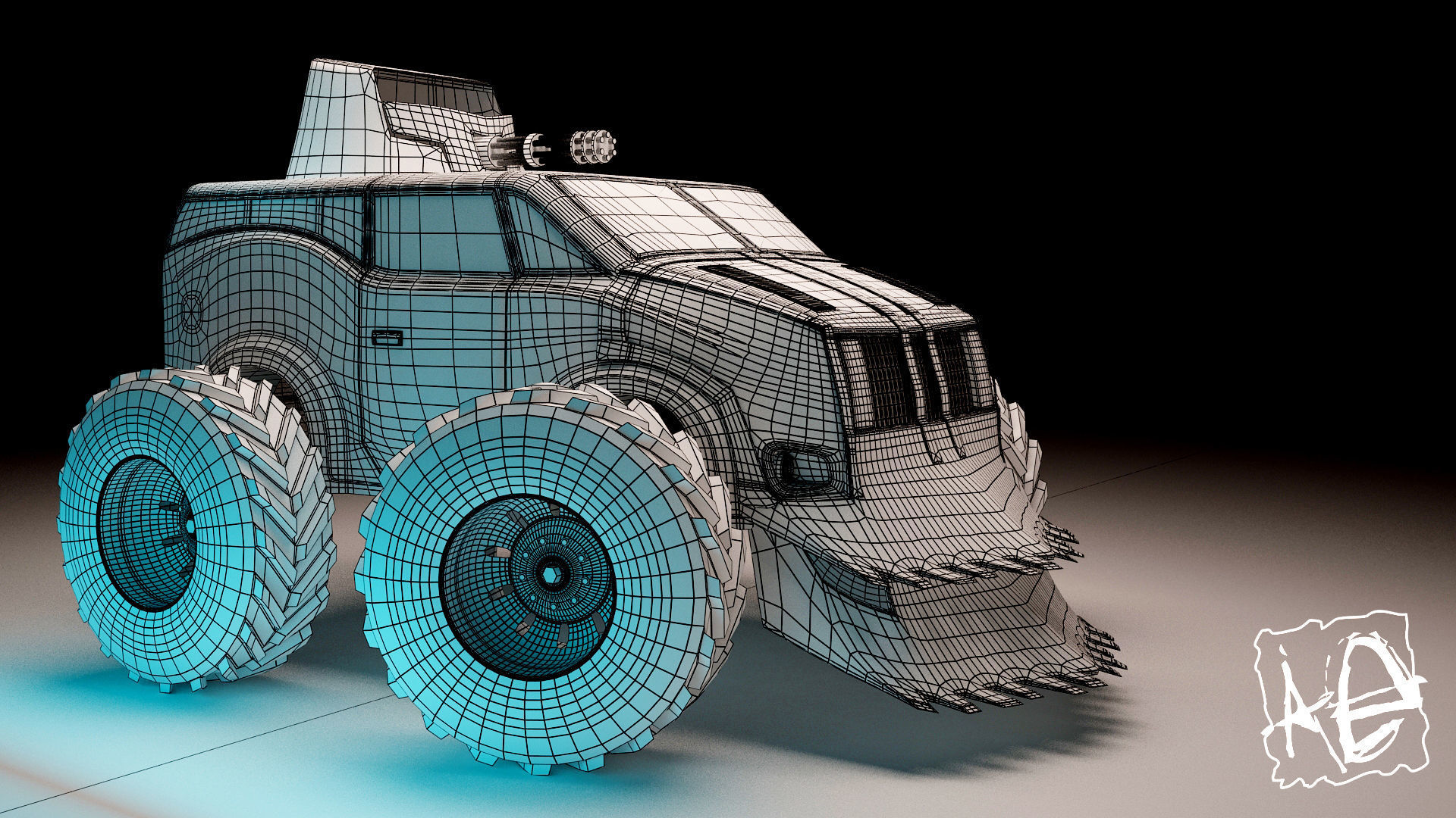 Fighting machine 3D model | CGTrader