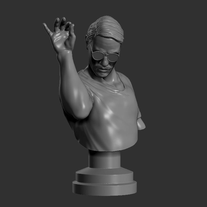 Meat Man Statue free 3D model 3D printable | CGTrader