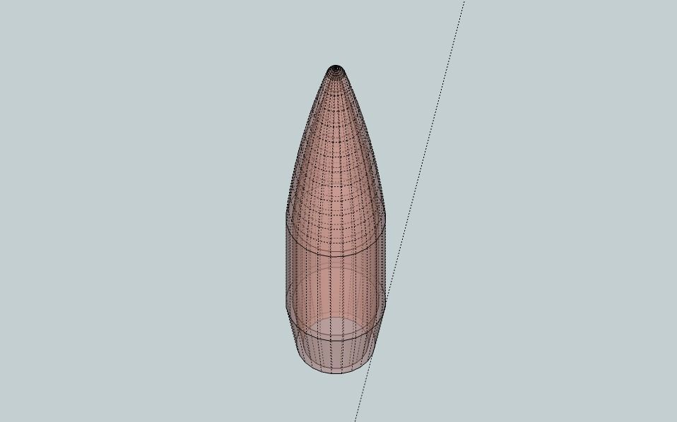 14-5x114mm replica projectile 3D model 3D printable | CGTrader