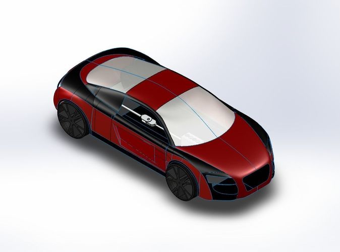 3D model sedan audi sports car VR / AR / low-poly | CGTrader