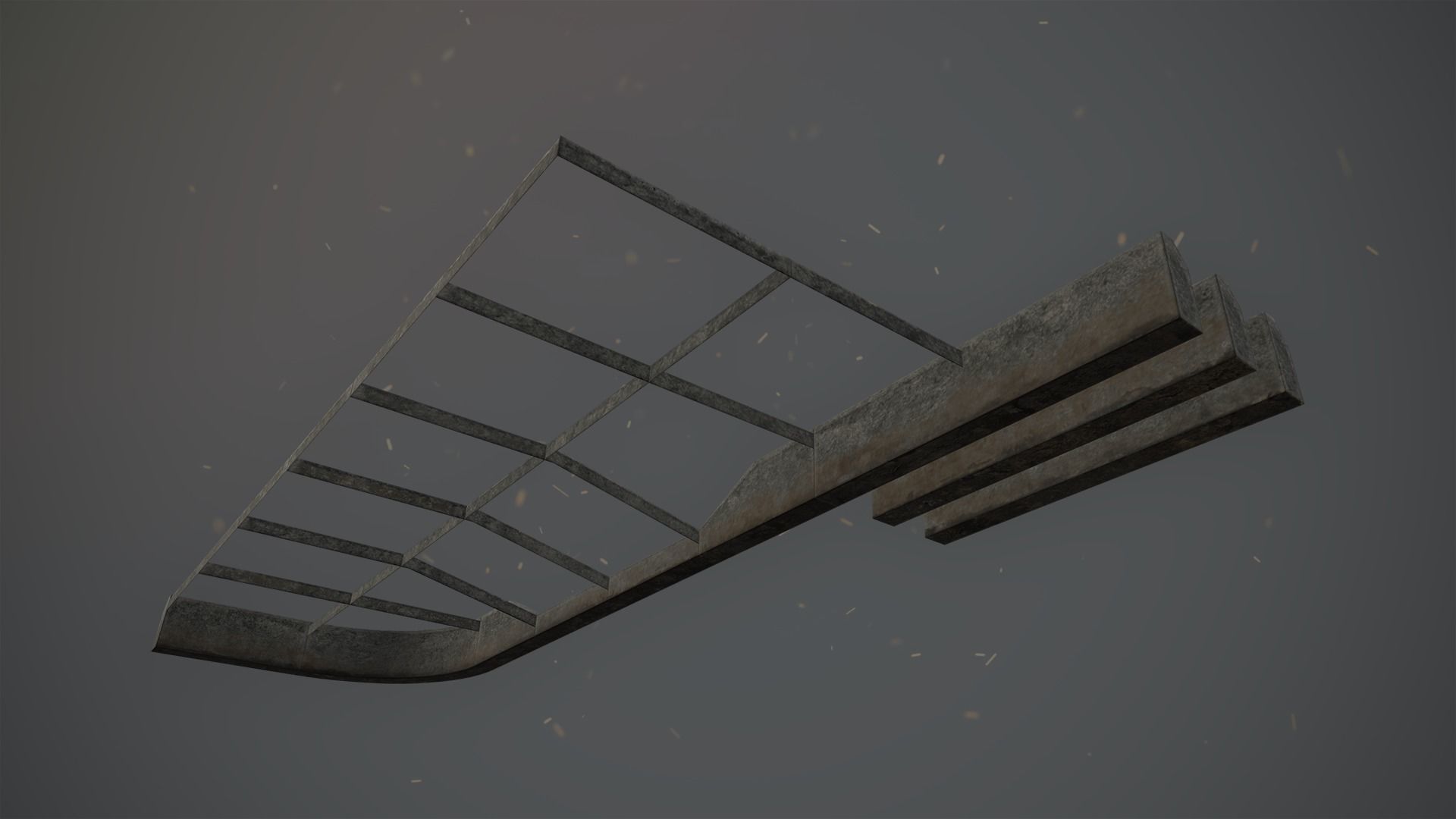 3D model Sidewalk - Modular Set 1 Color Options VR / AR / low-poly ...