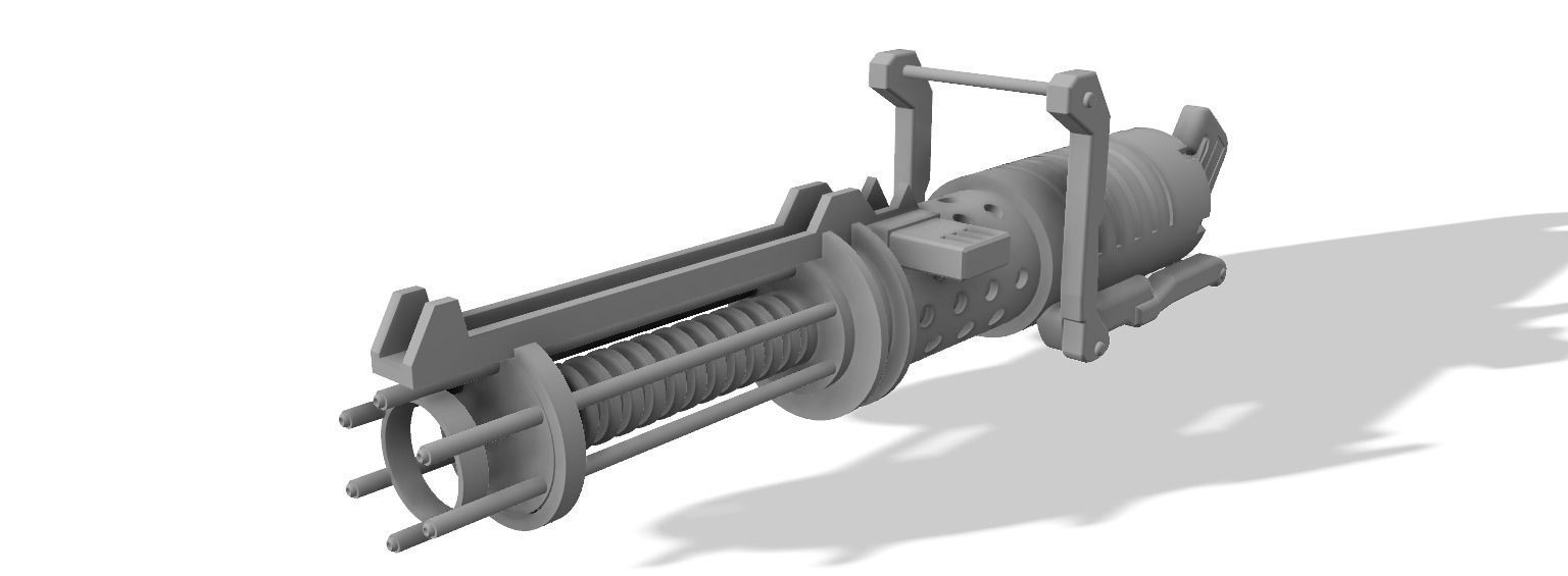 Z-6 Rotary Blaster Cannon - The Clone Wars 3D model 3D printable | CGTrader