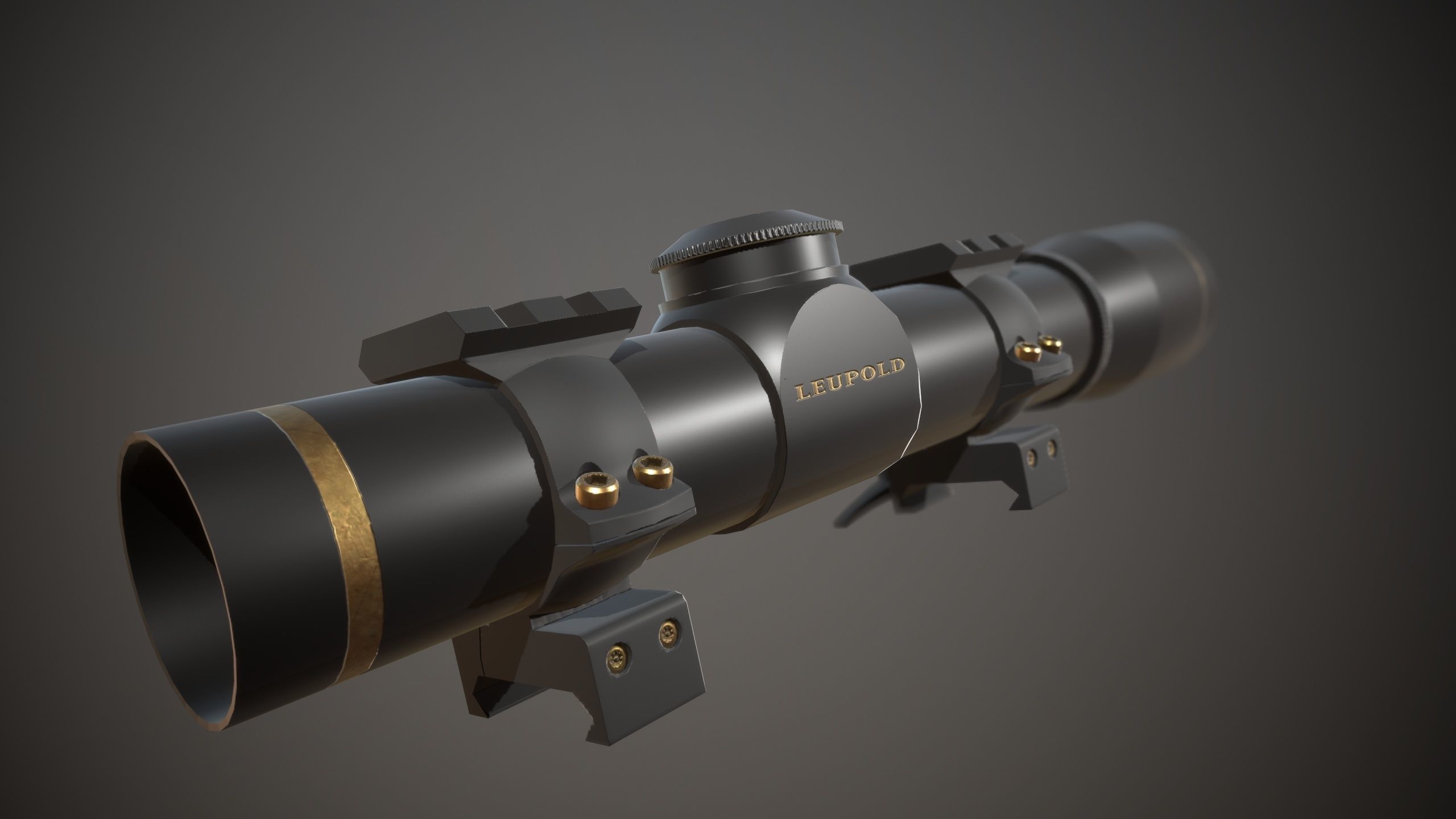 FX II Short Range Scope free VR / AR / low-poly 3D model | CGTrader