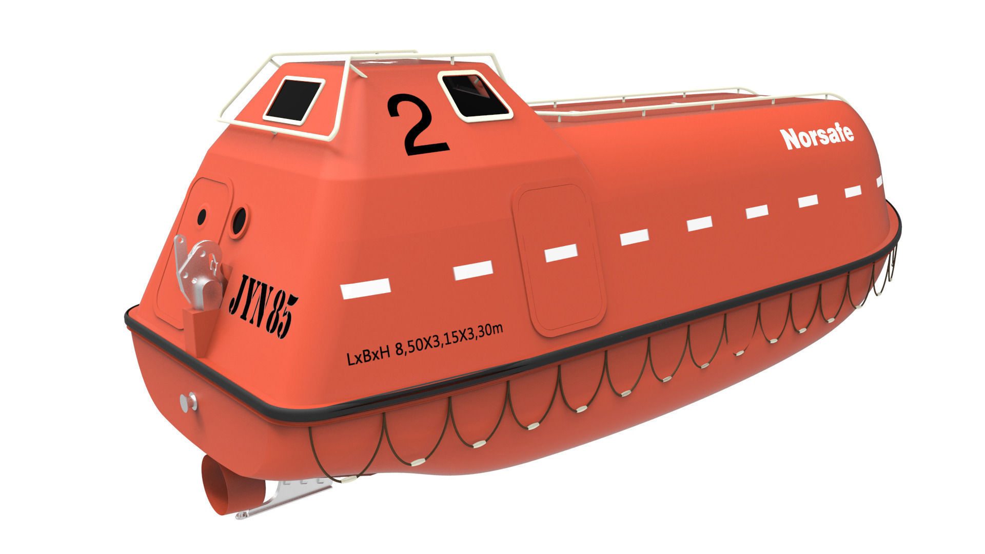 Lifeboat 3D model | CGTrader