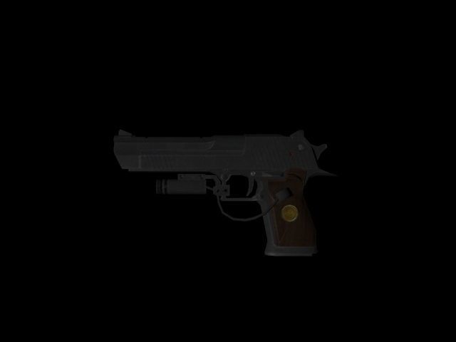 3D model Lightning Hawk Pistol VR / AR / low-poly rigged | CGTrader