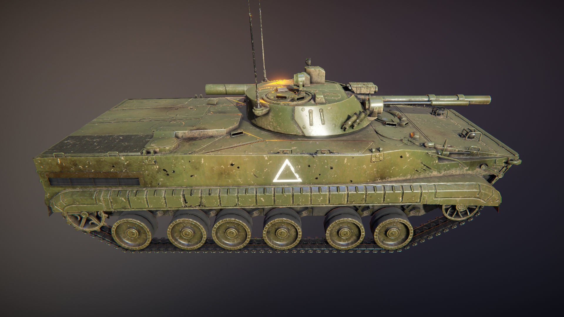 3D model Tank BMP 3 VR / AR / low-poly animated | CGTrader