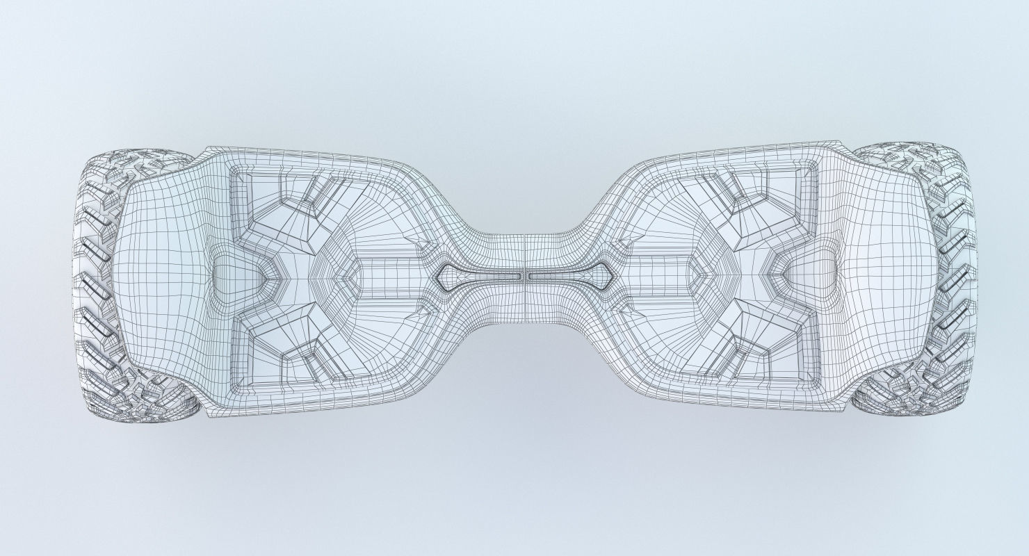 3D model Hoverboard VR / AR / low-poly | CGTrader
