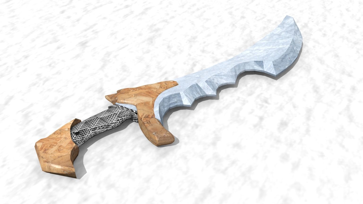 3D model Shadow Blade 3D Model VR / AR / low-poly | CGTrader