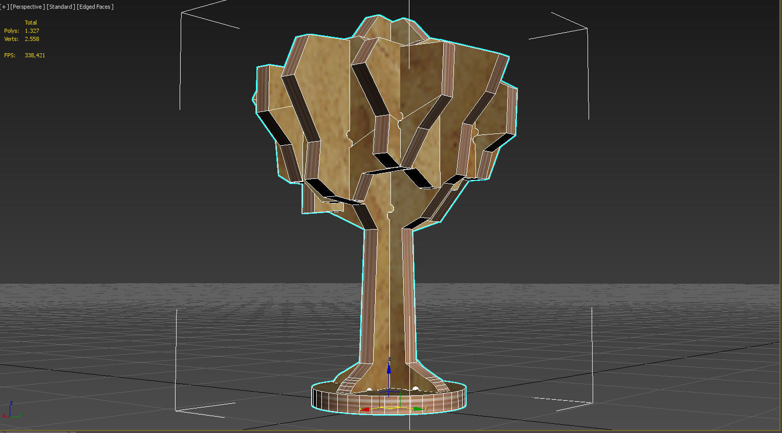 puzzle tree for CNC router cut 3D model 3D printable | CGTrader