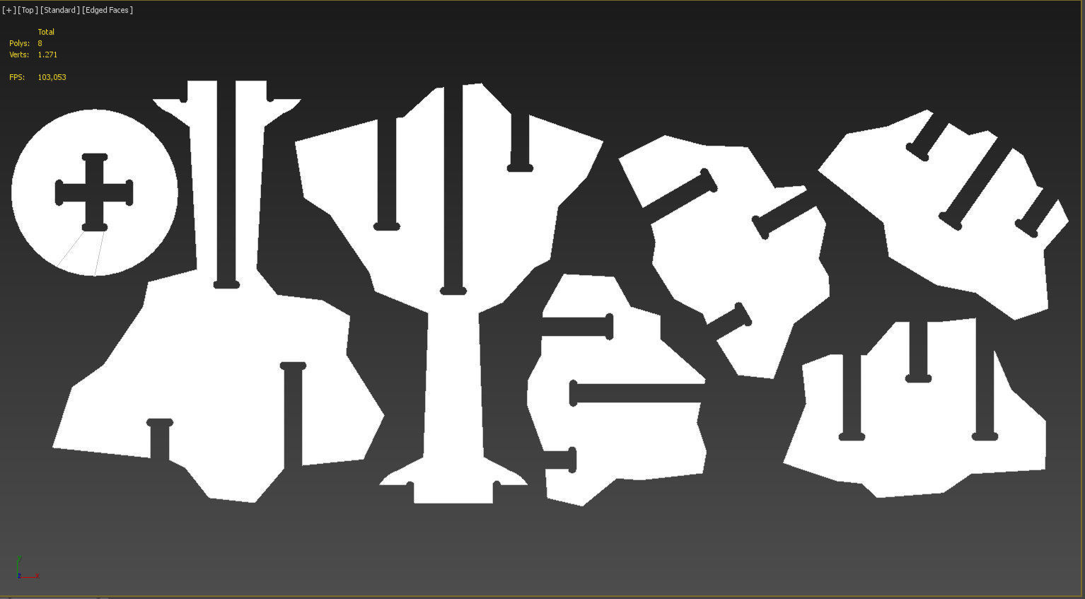 puzzle tree for CNC router cut 3D model 3D printable | CGTrader