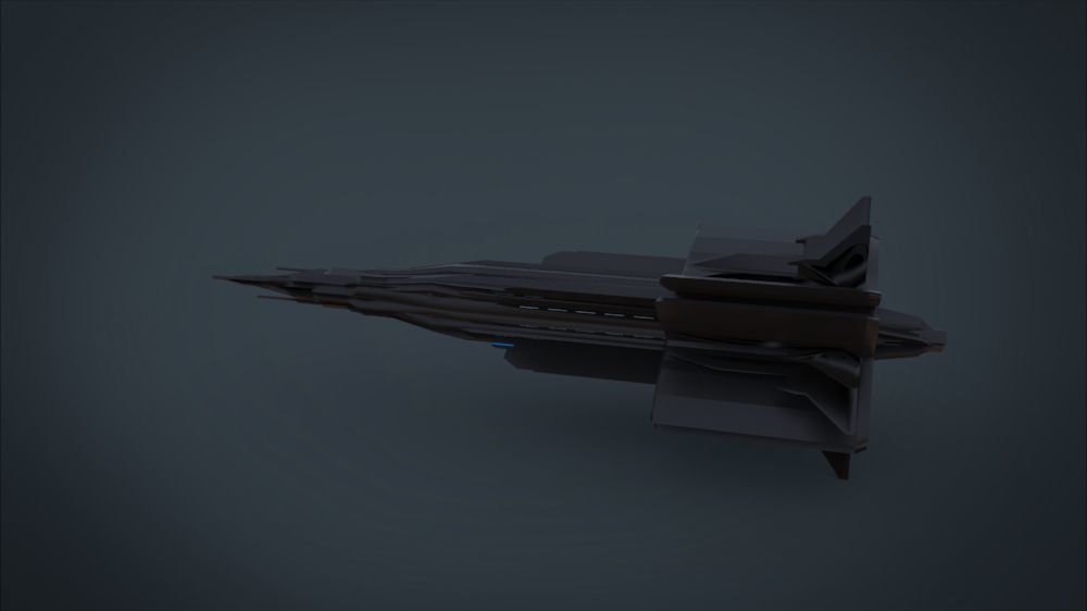 3D model 5 SpaceShip Collection 01 VR / AR / low-poly | CGTrader