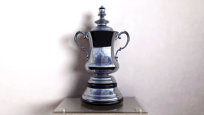 3D model FA Cup Trophy 3D model V-RAY Cinema 4D VR / AR / low-poly ...