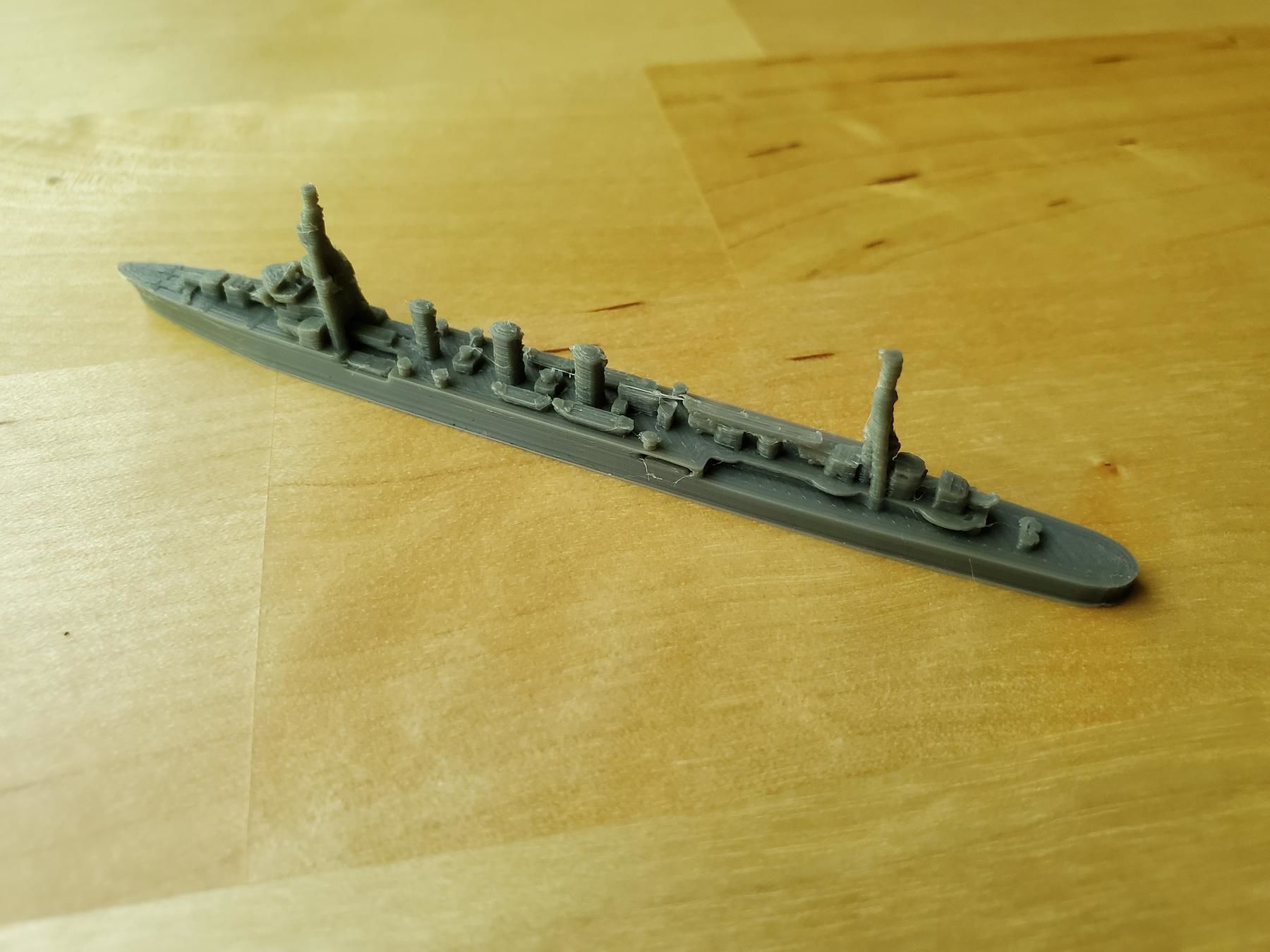 Japanese Kuma Class Cruiser 3D model 3D printable | CGTrader