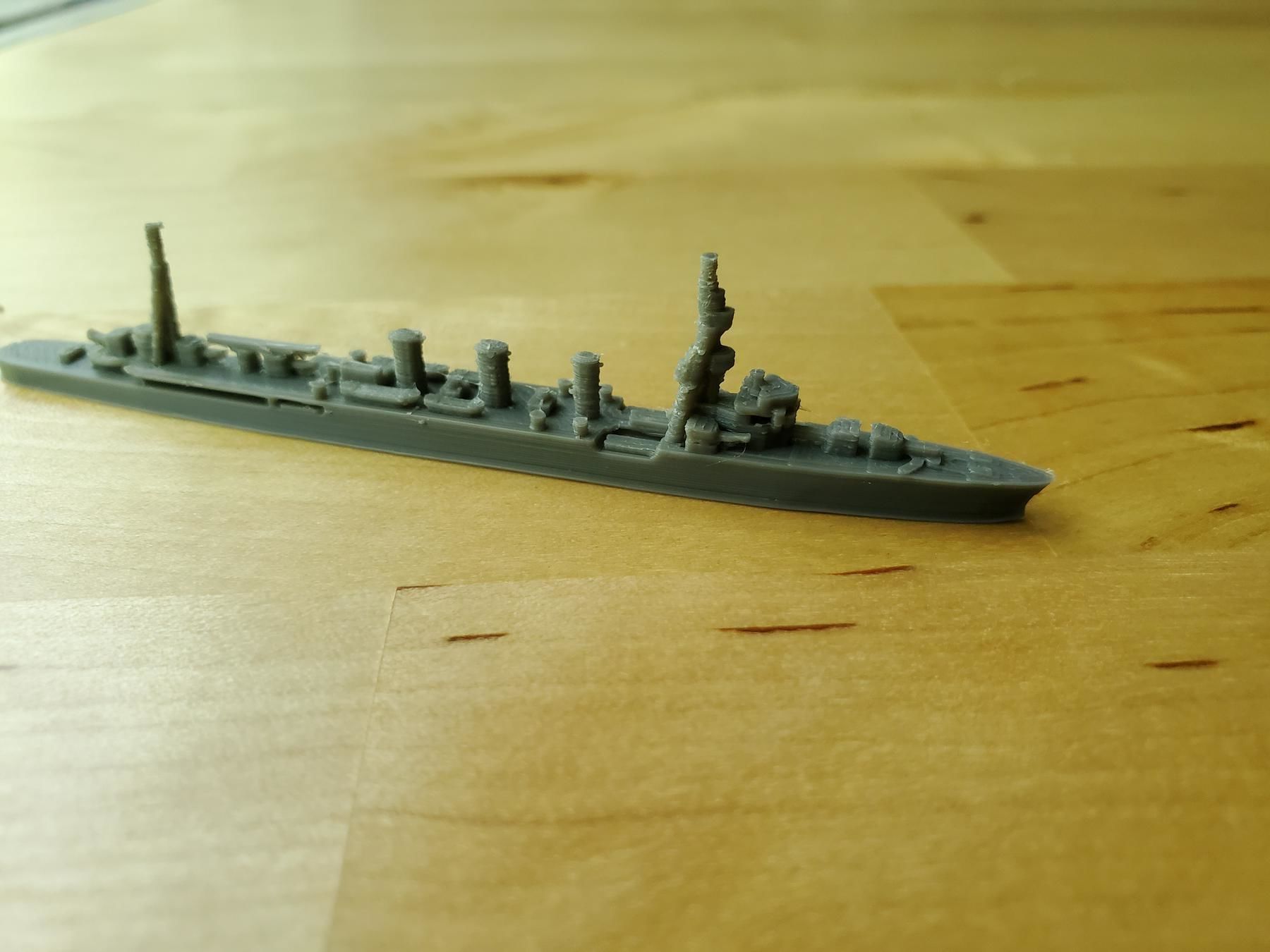 Japanese Kuma Class Cruiser 3D model 3D printable | CGTrader