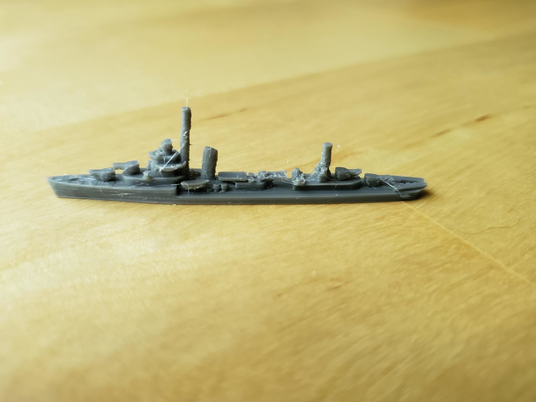 US Sims Class Destroyer 3D model 3D printable | CGTrader