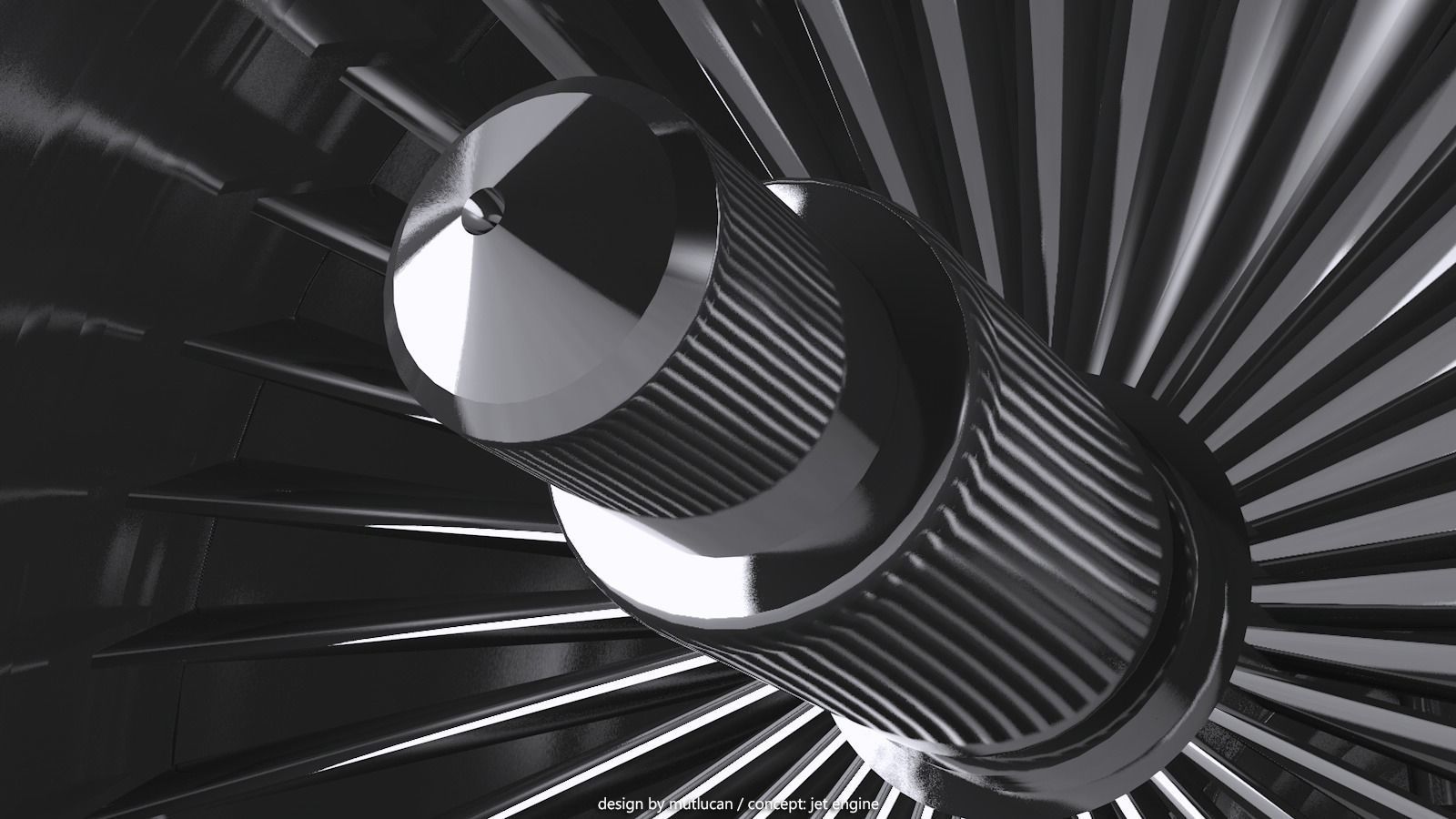 Jet Engine 3D model | CGTrader