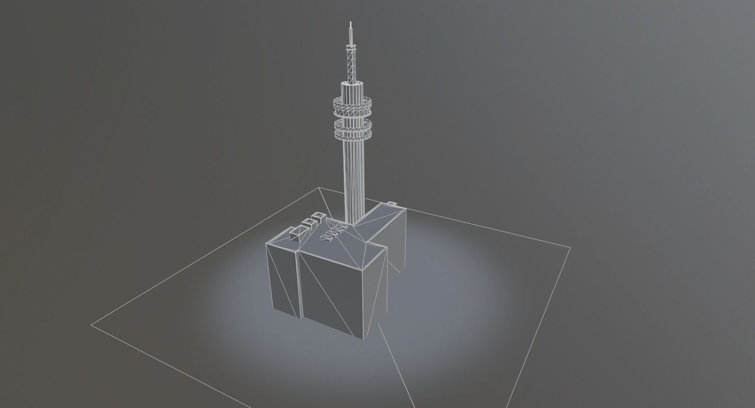 3D model Amsterdam KPN Telecom VR / AR / low-poly | CGTrader