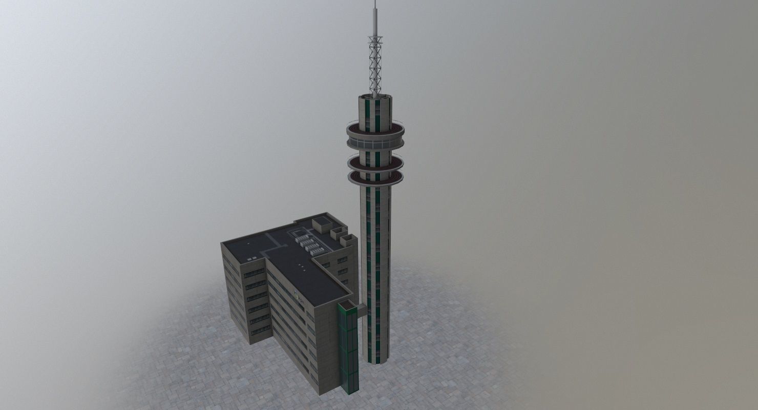 3D model Amsterdam KPN Telecom VR / AR / low-poly | CGTrader