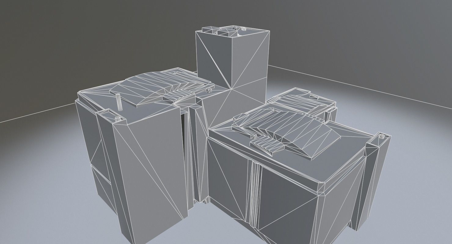 3D model Amsterdam Atrium VR / AR / low-poly | CGTrader