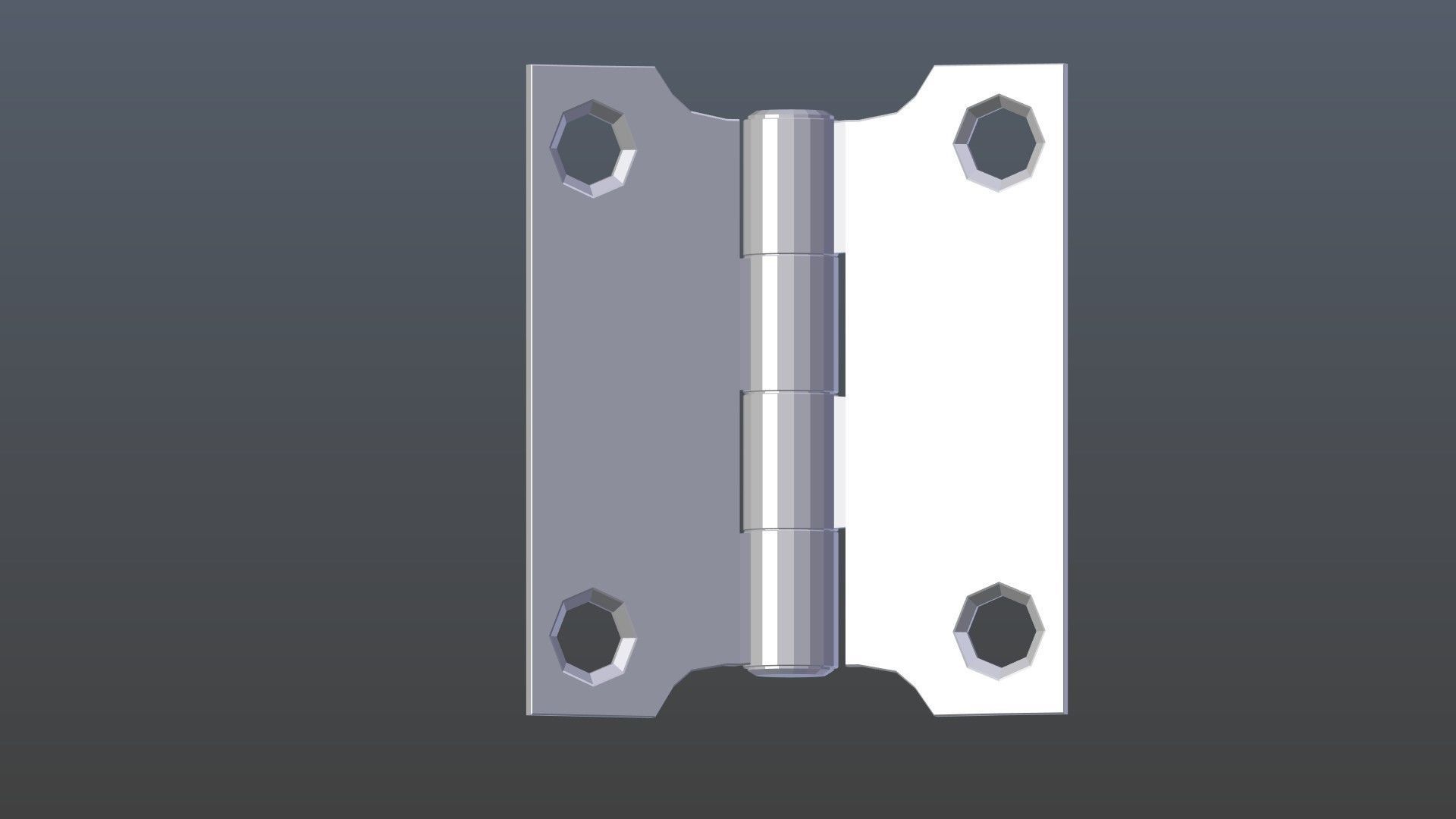 3D model Low poly Hinge 5 VR / AR / low-poly | CGTrader