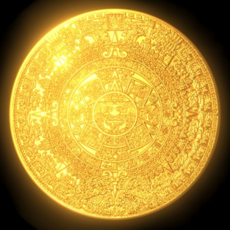 Aztec calendar-3d print 3D model 3D printable | CGTrader