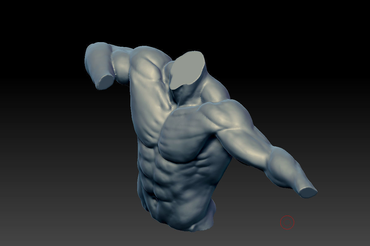 human body pose 4 3D model | CGTrader