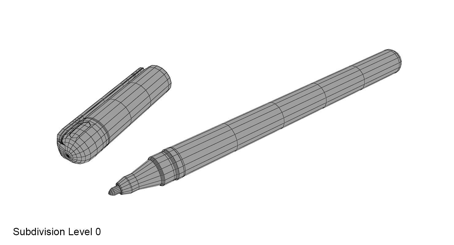 Marker 3D model | CGTrader