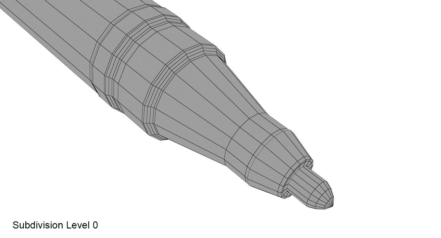 Marker 3D model | CGTrader