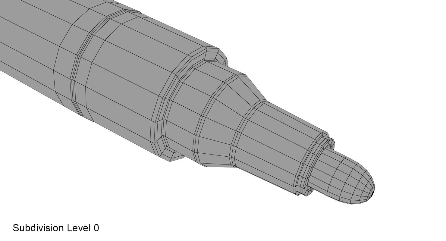 Marker 3D model | CGTrader