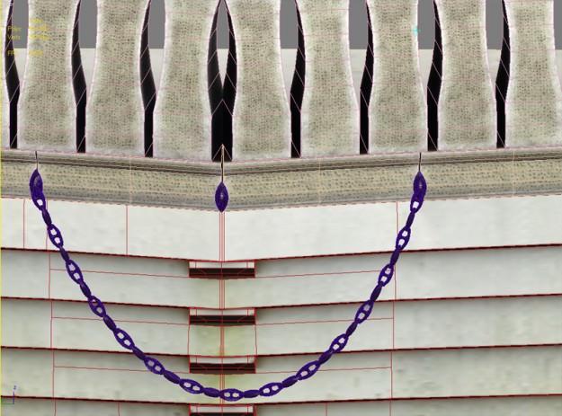 Bireme Bridge neoclassical structure 3D model | CGTrader