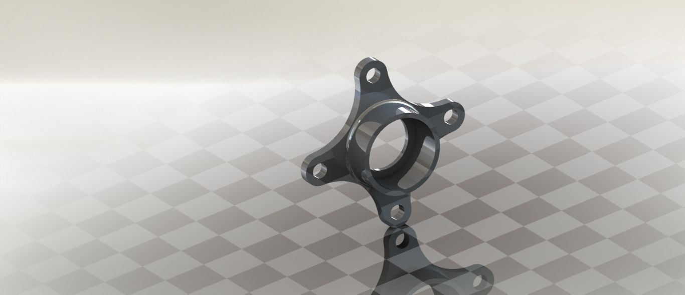 Front Hub for SAE BAJA free 3D model | CGTrader