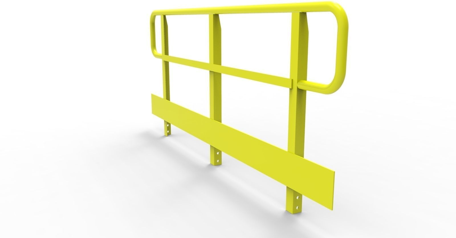 guardrail guarda corpo free 3D model | CGTrader