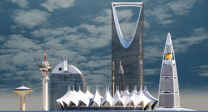 Riyadh Skyscrapers 3D model | CGTrader
